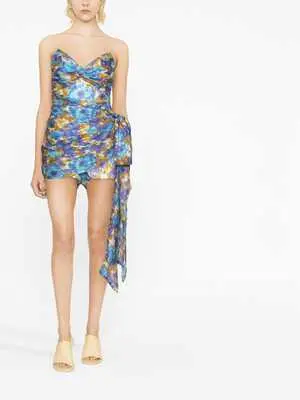 Zimmermann High Tide Wrap Playsuit