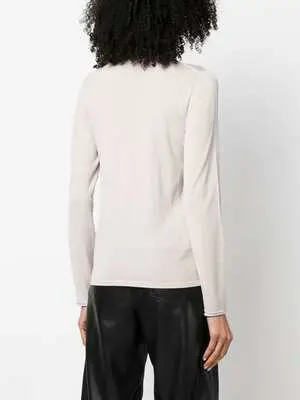 LE TRICOT PERUGIA Roll-neck Jumper - Grey