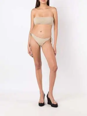 AMIR SLAMA Gathered Bandeau Bikini