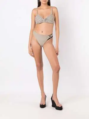 AMIR SLAMA Polka Dot Bikini