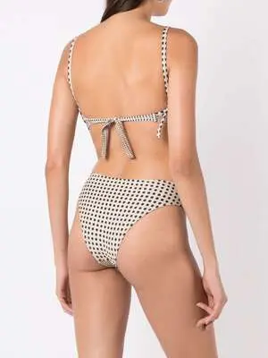 AMIR SLAMA Polka Dot Bikini