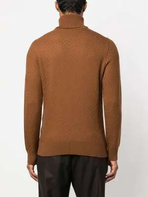 LARDINI Rollneck Wool Sweater