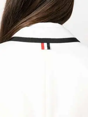 Thom Browne Grosgrain Ribbon-trim Blazer