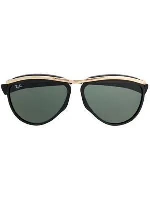 Ray-ban Aviator Frame Sunglasses - Black
