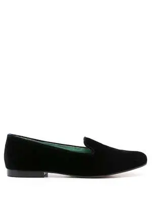BIRD&CO Blue Bird Shoes Velvet Loafers