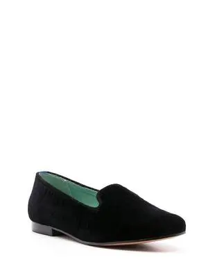 BIRD&CO Blue Bird Shoes Velvet Loafers