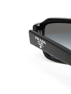Prada Square-frame Tinted Sunglasses