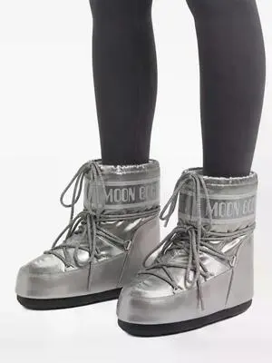Moon Boot Icon Low Snow Boots - Silver