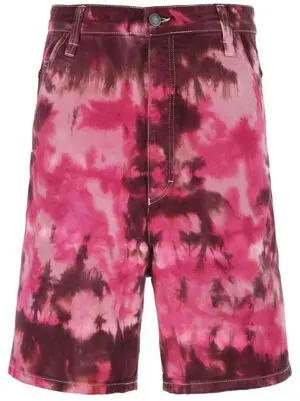 Ami Alex Tie-dye Shorts - Pink