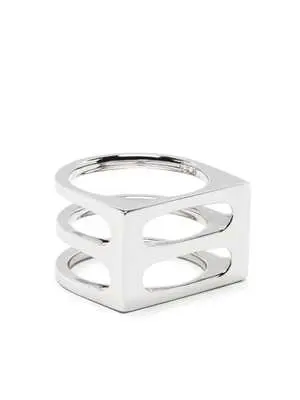 Tom Wood Double Cage Ring - Silver
