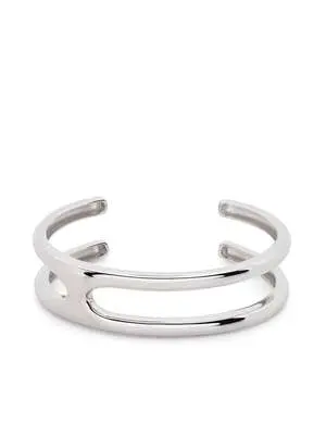 Tom Wood Cage Recycled Sterling Cuff - Silver