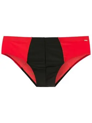 AMIR SLAMA Swim Trunks - Red