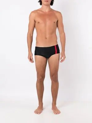 AMIR SLAMA Striped Swimming Shorts