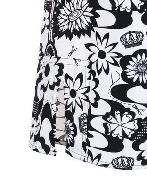AMIR SLAMA Graphic-print Bermuda Shorts