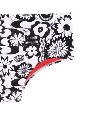 AMIR SLAMA Printed Swim Trunks