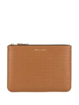 Comme Des Garçons Brick Line Wallet - Brown