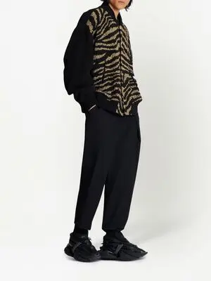 Balmain Metallic Zebra-print Jacket