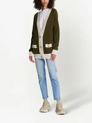 Balmain Button-front Knit Cardigan