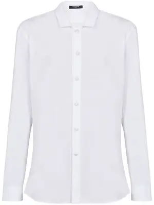 Balmain Slim-cut Poplin Shirt