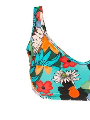 AMIR SLAMA Floral-print Bikini Set