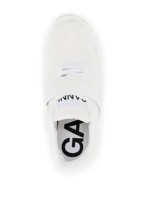 GANNI Logo-patch Low-top Sneakers