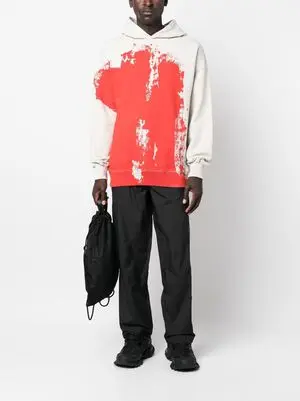 A-COLD-WALL* Paint Effect Cotton Hoodie