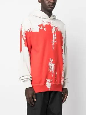 A-COLD-WALL* Paint Effect Cotton Hoodie