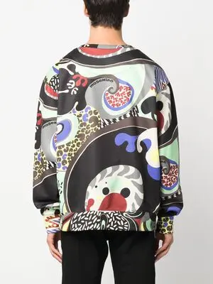 Moschino Graphic-print Crew Neck Sweatshirt