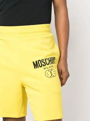 Moschino Print Track Shorts