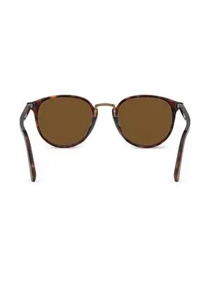 Persol Tortoiseshell-effect Sunglasses - Brown
