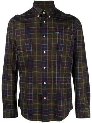 Barbour Wetheram Check Shirt - Green