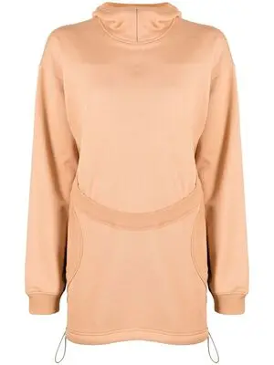 DION LEE Interlock Mask Hoodie