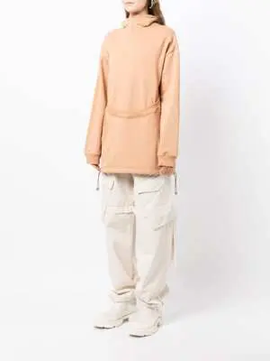 DION LEE Interlock Mask Hoodie