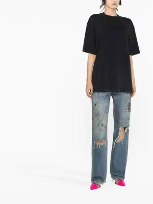 Balenciaga Logo-print Cotton T-shirt