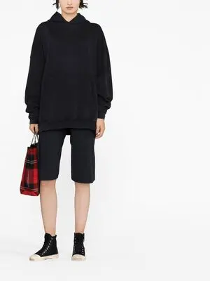 Balenciaga Large Fit Long-sleeve Hoodie