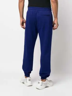 LANVIN Drawstring-waistband Detail Track Pants - Blue