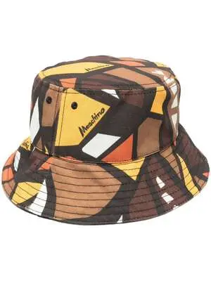 Moschino All-over Graphic Print Bucket Hat - Brown
