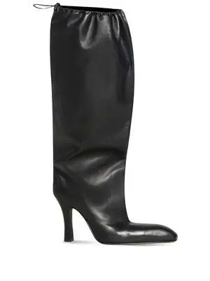 Balenciaga Falcon 105mm Leather Knee Boots