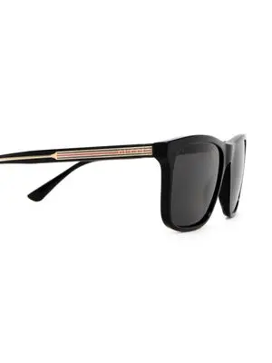Gucci Square-frame Sunglasses - Black