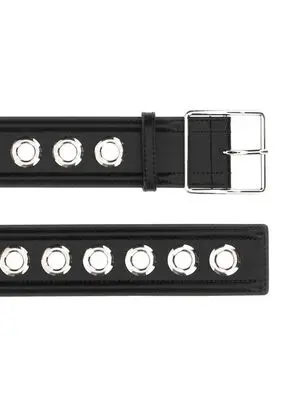 Alexander McQueen 50mm Eyelet-detail Belt