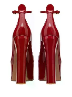 Valentino Garavani 155mm Tan-go Platform Pumps - Red
