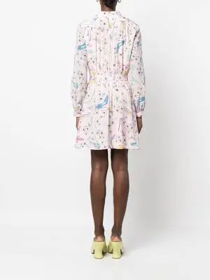 Moschino Floral-print Mini Dress