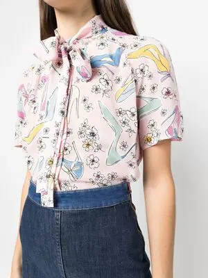 Moschino Floral-print Blouse