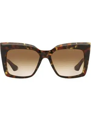 Dita Dita Eyewear Telemaker Square-Frame Sunglasses Brown