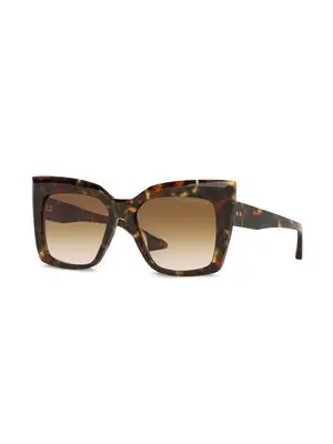 Dita Tortoiseshell Square Sunglasses