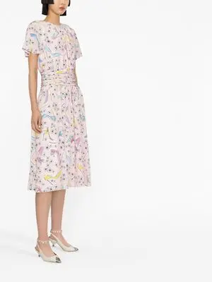 Moschino Graphic-print Dress