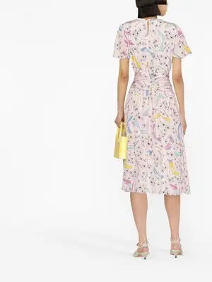 Moschino Graphic-print Dress