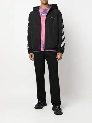 Off-White Diag Logo-print Windbreaker