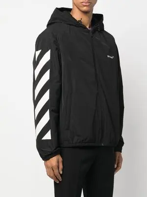 Off-White Diag Logo-print Windbreaker