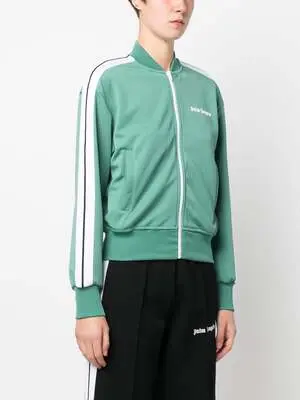 Palm Angels Logo-print Track Jacket - Green
